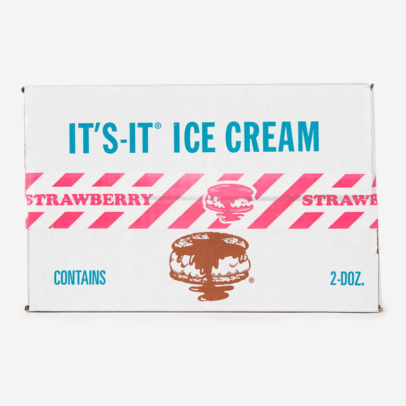 Strawberry IT'S-IT® | It's it Ice Cream